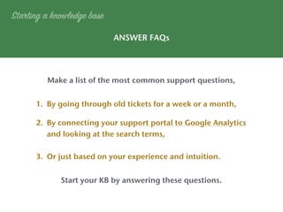 Guide to writing a perfect knowledge base article | PDF | Internet for ...