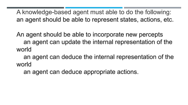 Knowledge-Based Agent in Artificial intelligence.pptx