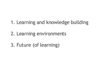 Knowledge Building in - New Media Environments | PPT
