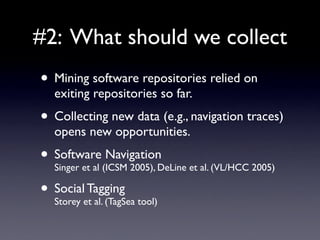Knowledge Collaboration by Mining Software Repositories | PPT