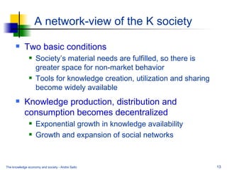 Knowledge economy and society | PPT