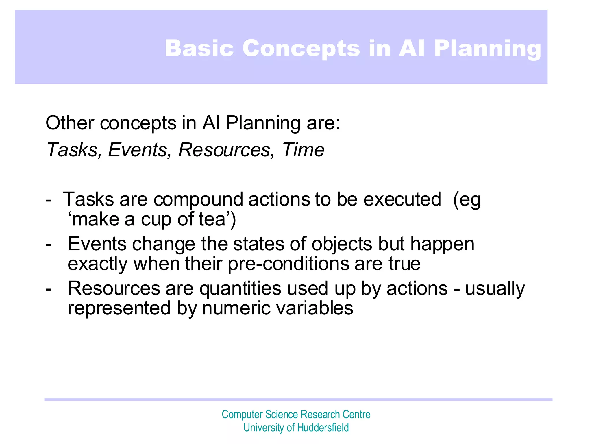 Knowledge Engineering For Automated Planning | PPT