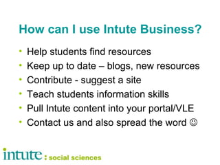 Knowledge For Business | PPT