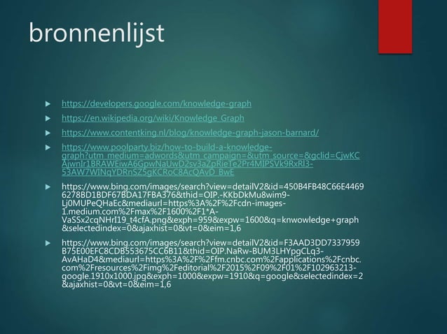 Knowledge graph | PPT