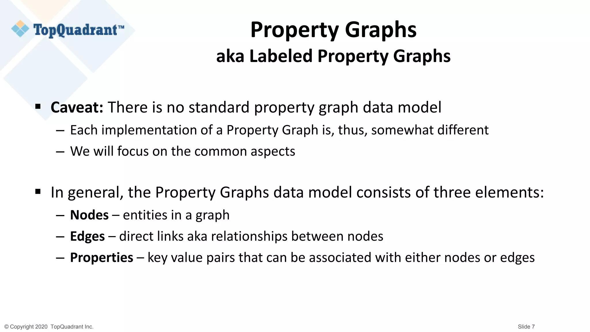 Slides: Knowledge Graphs vs. Property Graphs | PPT