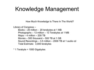 Knowledge Management 101 | PPT