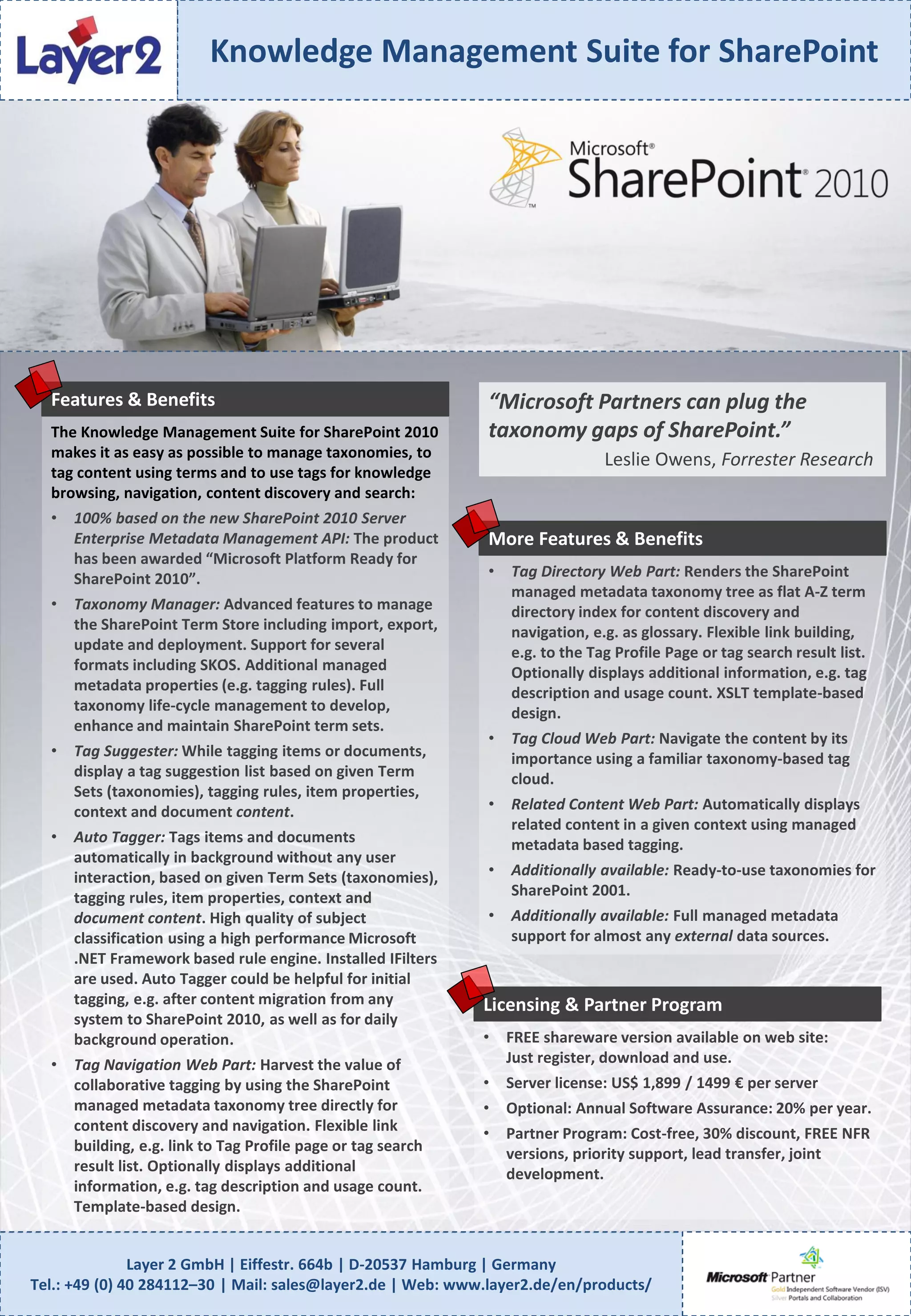 SharePoint Knowledge Management Suite | PDF