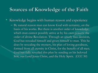 Knowledge Of Faith | PPT