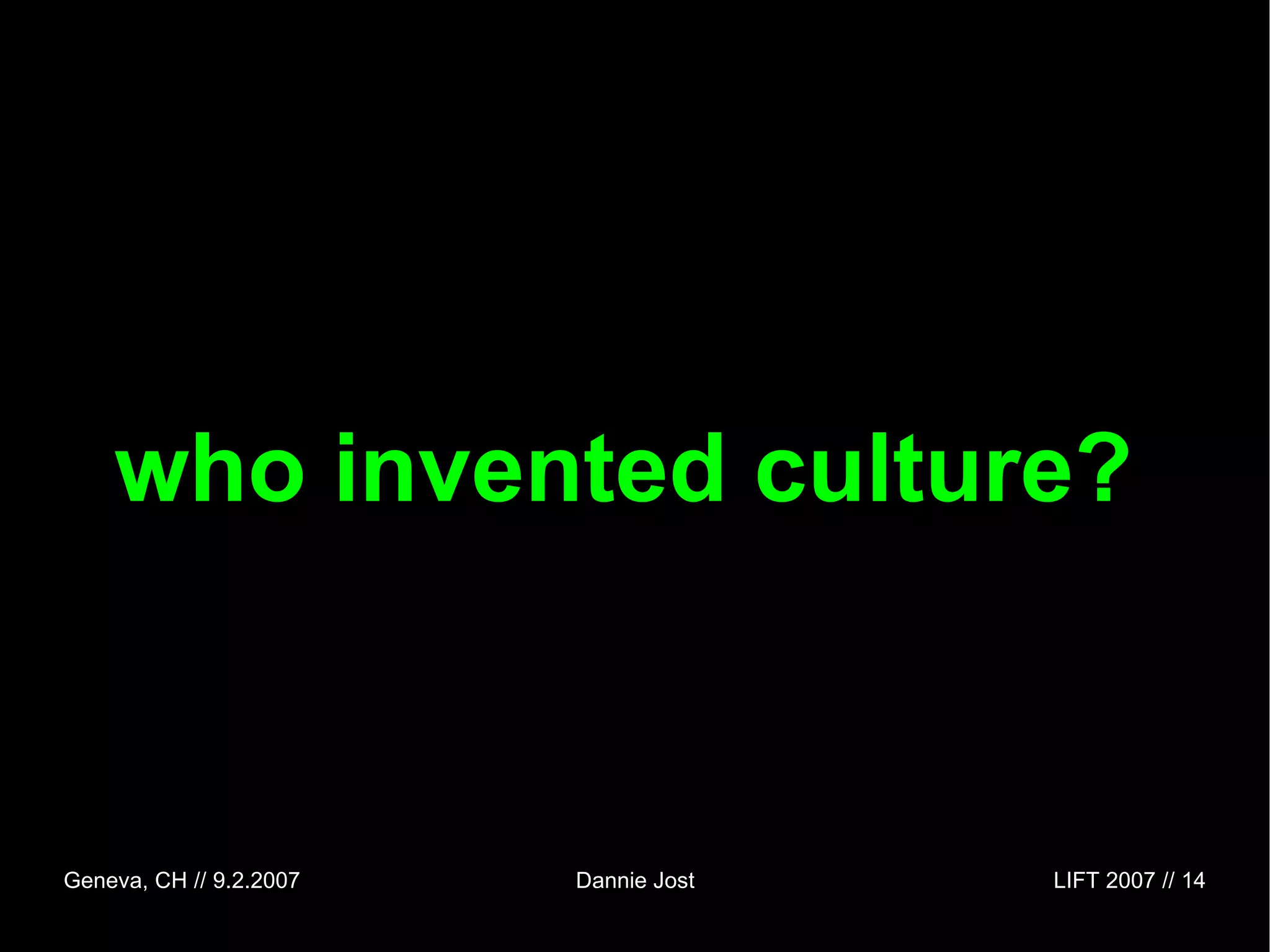 KNOWLEDGE ownership | ODP