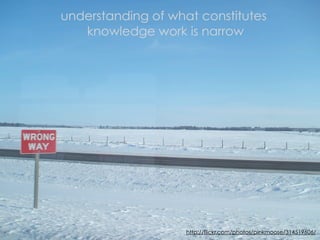 Knowledge Worker 2.0 - Power to the people | PPT