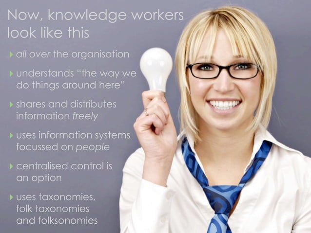 Knowledge Worker 2.0 - Power to the people | PPT