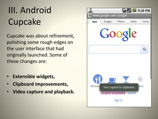 Knowledge about android operating system | PPTX