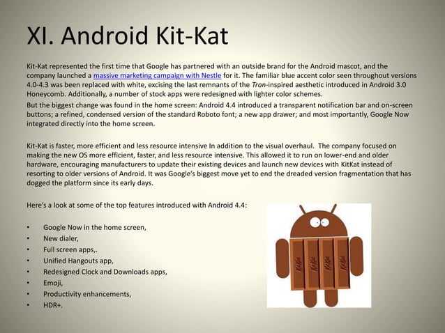Knowledge about android operating system | PPTX