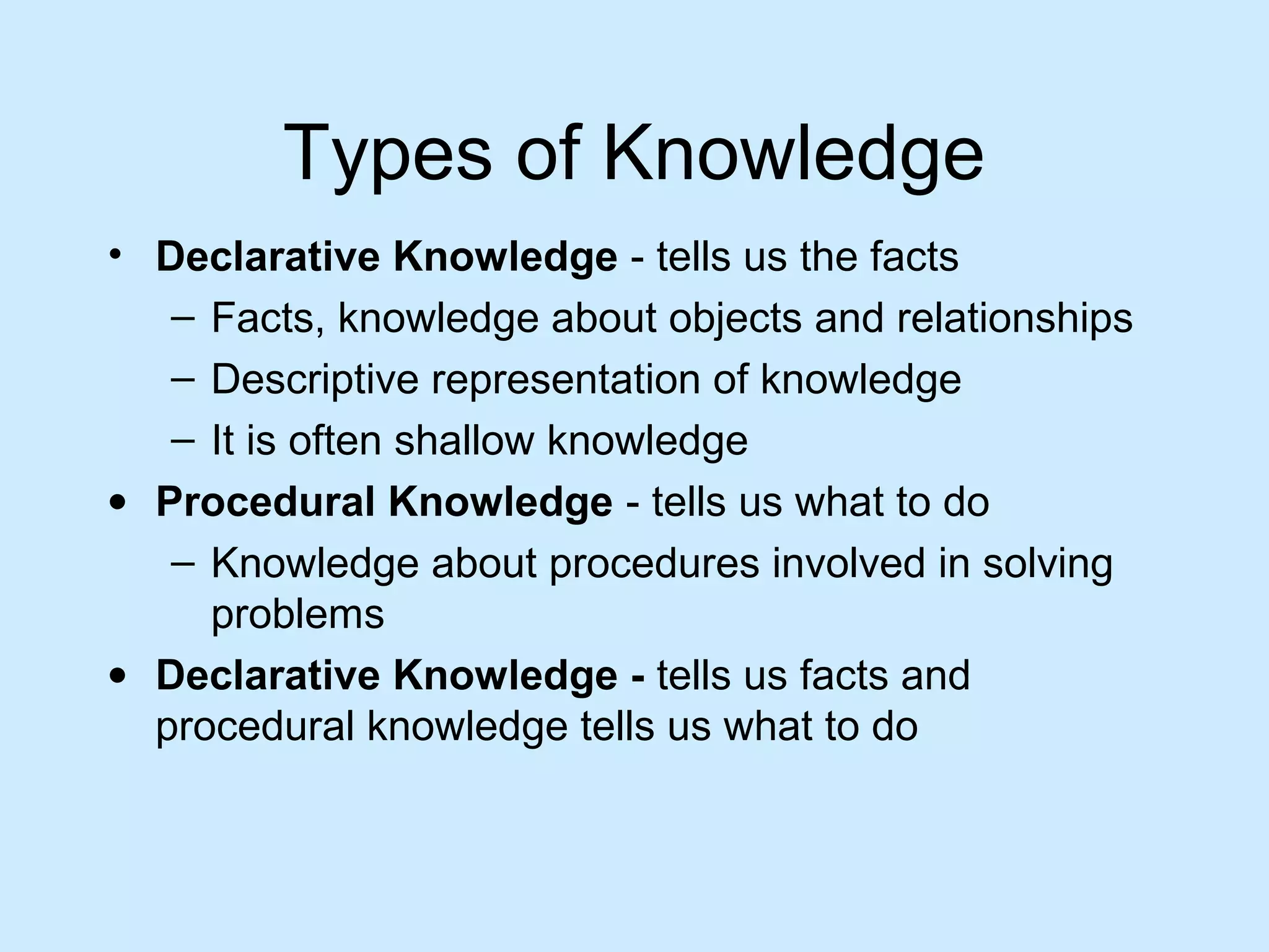 Artificial Intelligence: Knowledge Acquisition | PPT
