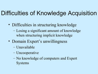 Artificial Intelligence: Knowledge Acquisition | PPT
