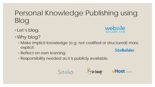 A Brief Introduction to Knowledge Acquisition, Representation and ...