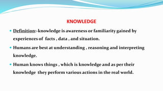 Knowledge acquistion | PPTX
