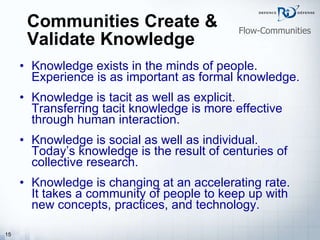 Knowledge agenda | PPT
