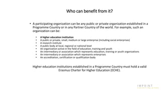 Erasmus+ Knowledge Alliances | PPT