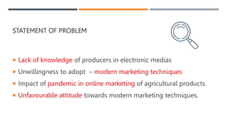 KNOWLEDGE AND ATTITUDE OF PRODUCERS TOWARDS.pptx