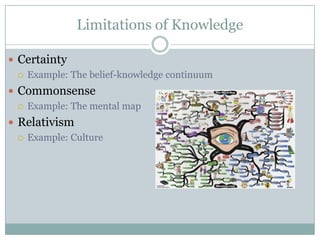 Knowledge and belief | PPTX