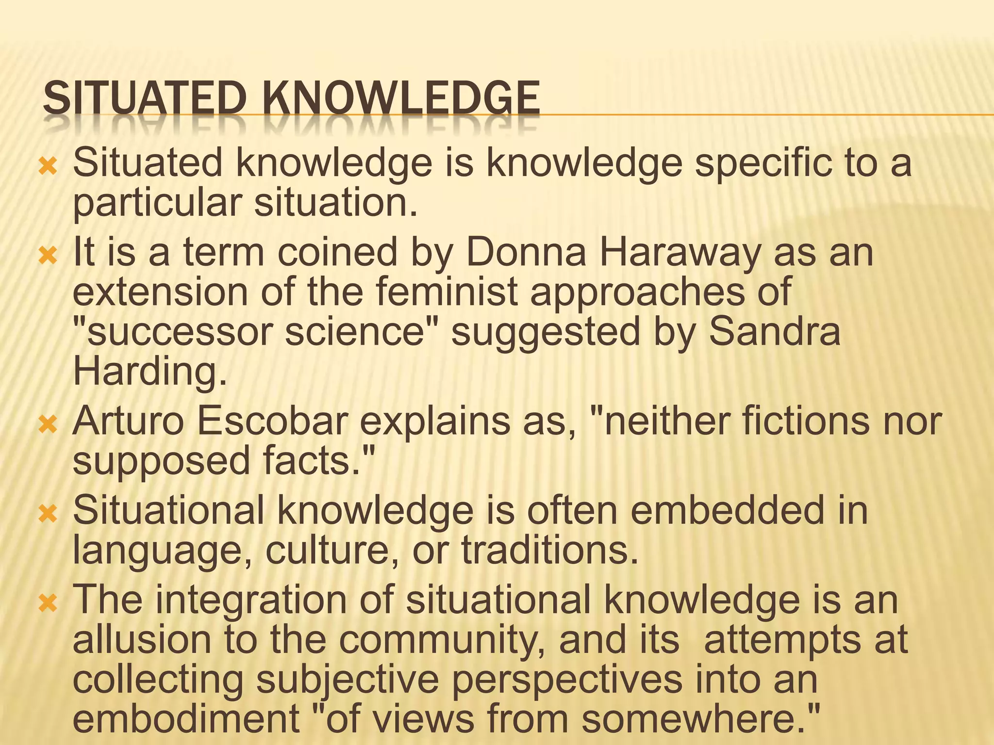 KNOWLEDGE AND CURRICULUM | PPTX