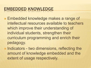 KNOWLEDGE AND CURRICULUM | PPTX