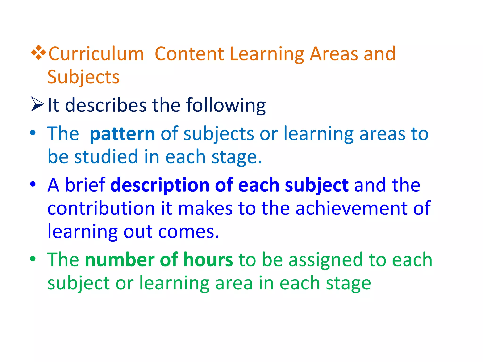 Meaning and Nature of Curriculum | PPTX