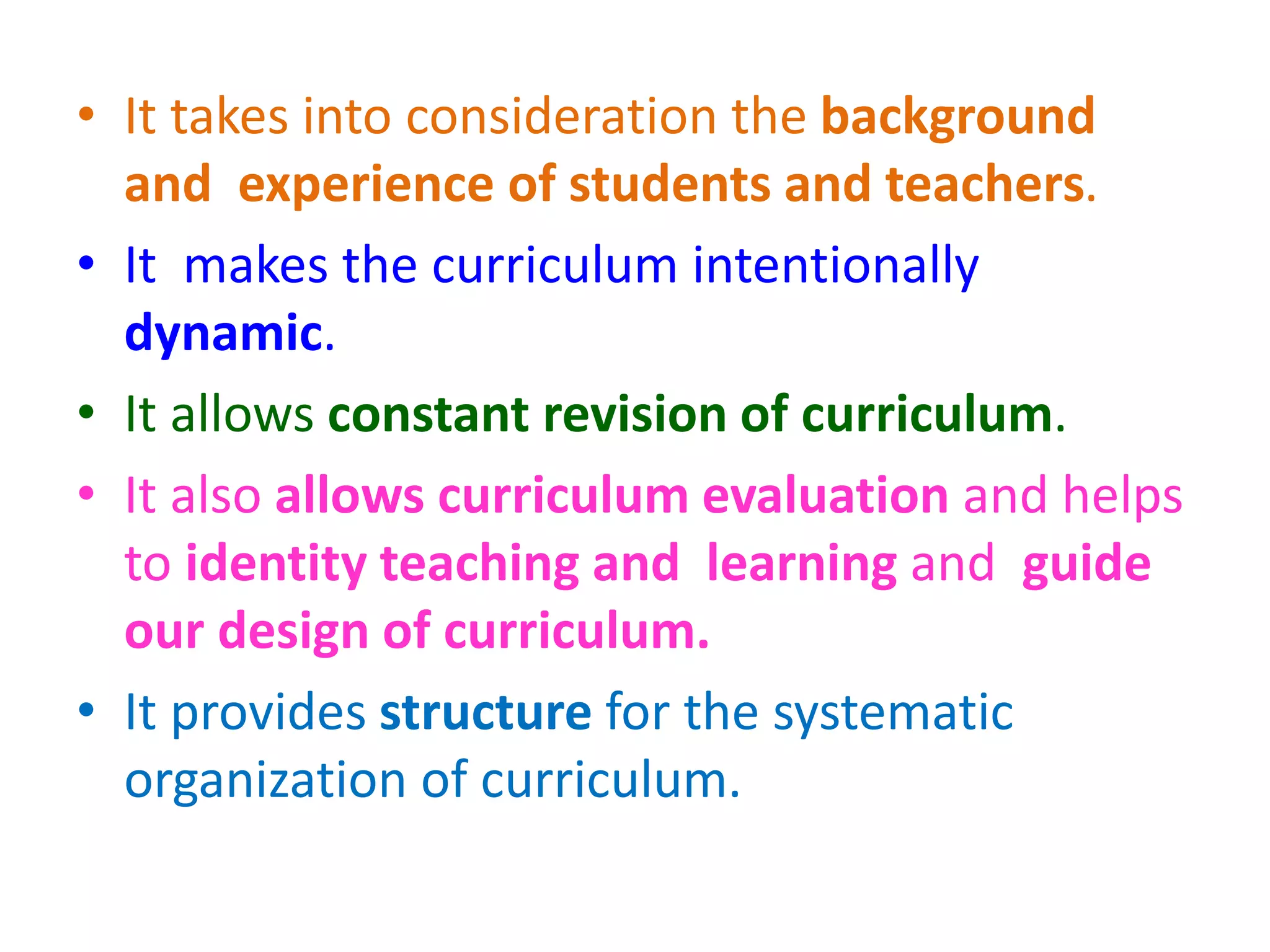 Meaning and Nature of Curriculum | PPTX