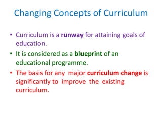Meaning and Nature of Curriculum | PPTX