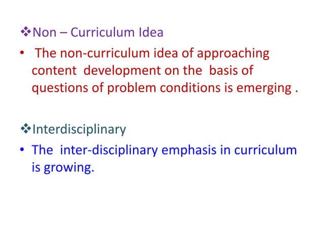 Meaning and Nature of Curriculum | PPTX