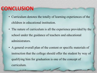 Knowledge and curriculum unit 6 | PPTX