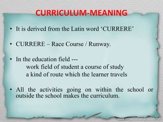 Knowledge and curriculum unit 6 | PPTX