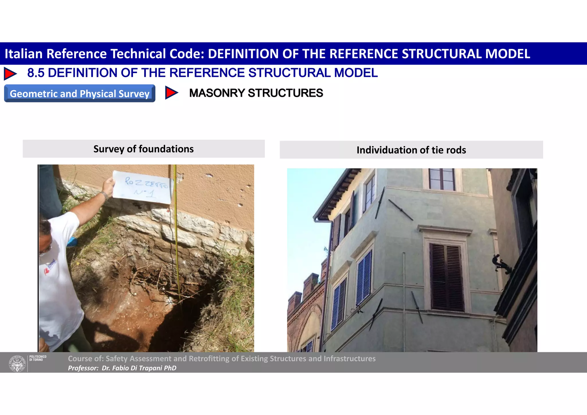 APPROACH TO SAFETY ASSESSMENT OF EXISTING STRUCTURES METHODOLOGY ...