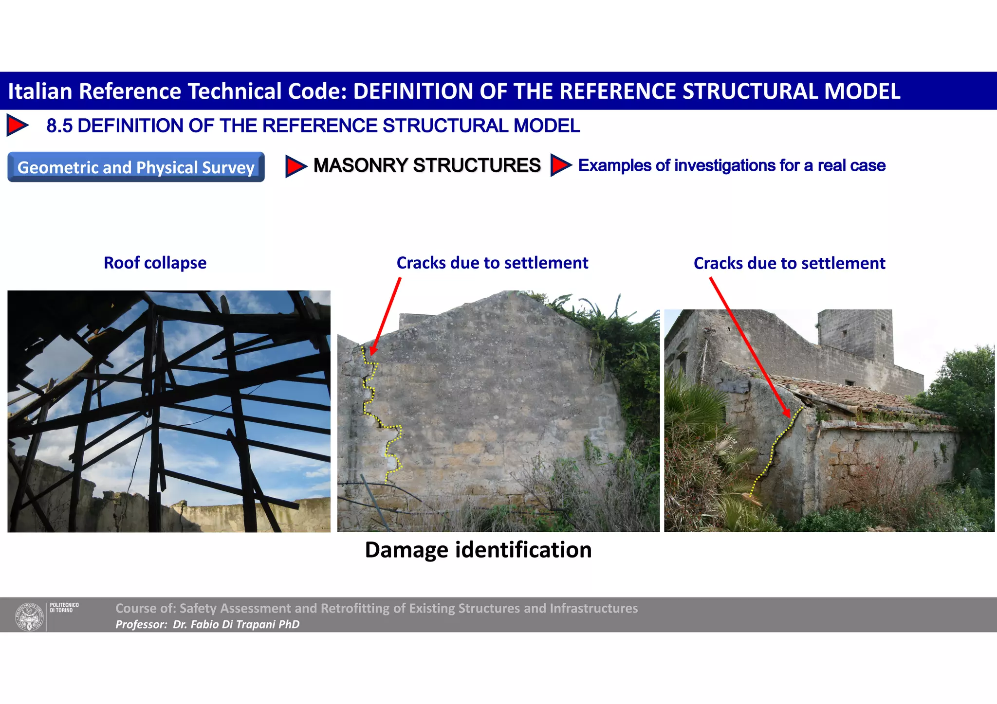 APPROACH TO SAFETY ASSESSMENT OF EXISTING STRUCTURES METHODOLOGY ...