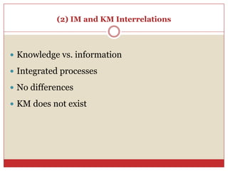 Knowledge and information management by individuals | PPT