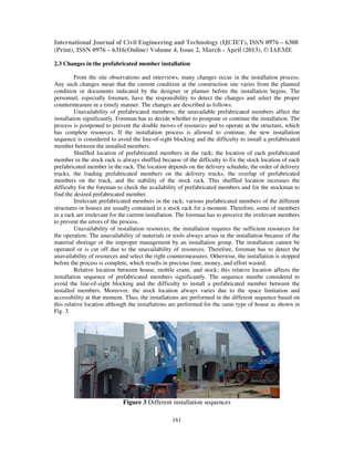 Knowledge and skill requirements in the installation of prefabricated ...