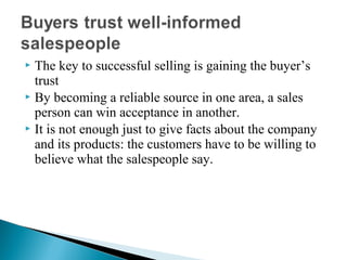 Knowledge and successful selling | PPT