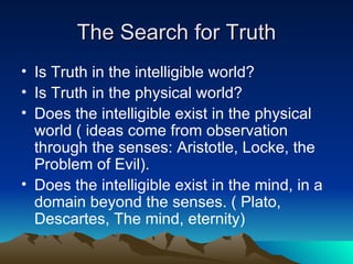 Knowledge and Truth | PPT