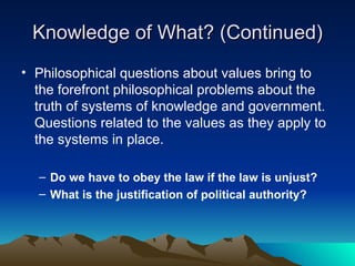 Knowledge and Truth | PPT