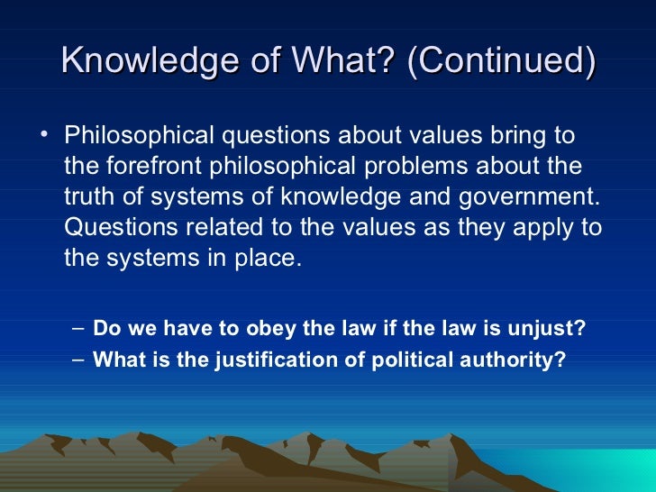 Definition Of Knowledge - Philosophy A Level