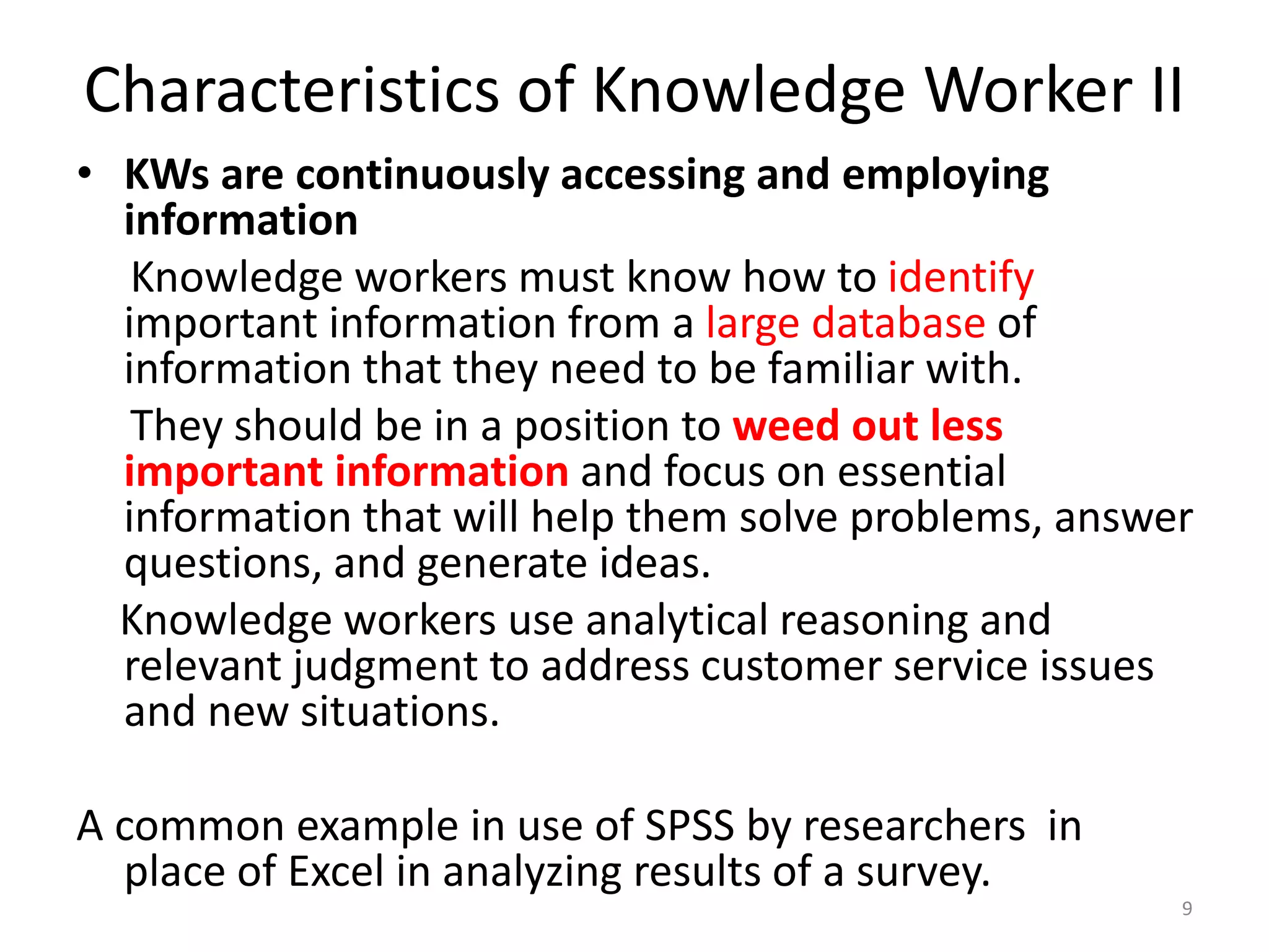 Knowledge and Wisdom | PPTX