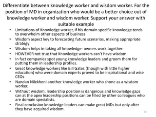 Knowledge and Wisdom | PPTX