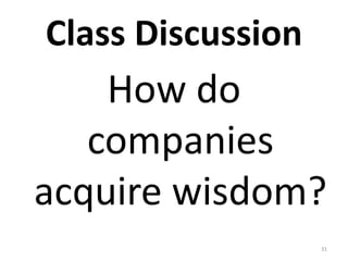 Knowledge and Wisdom | PPTX