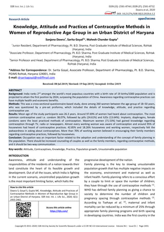 Knowledge_Attitude_Practices_Contraceptive_Methods_Women_Reproductive_Age_Group.pdf | Pregnancy ...