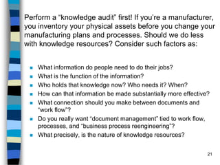 Knowledgeaudit | PPT