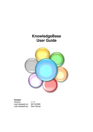ICT Central Knowledge Base documentation | PDF