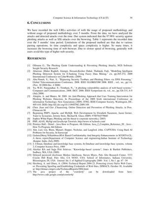 Knowledge base compound approach against phishing attacks using some parsing techniques | PDF