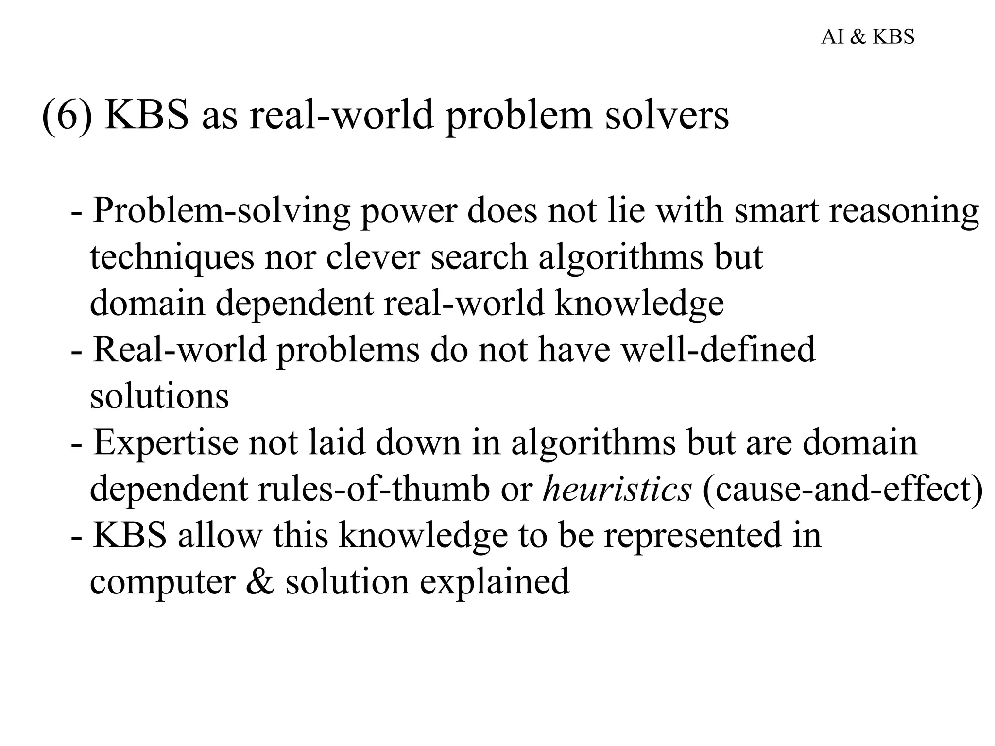 Knowledge-based Systems | PPT