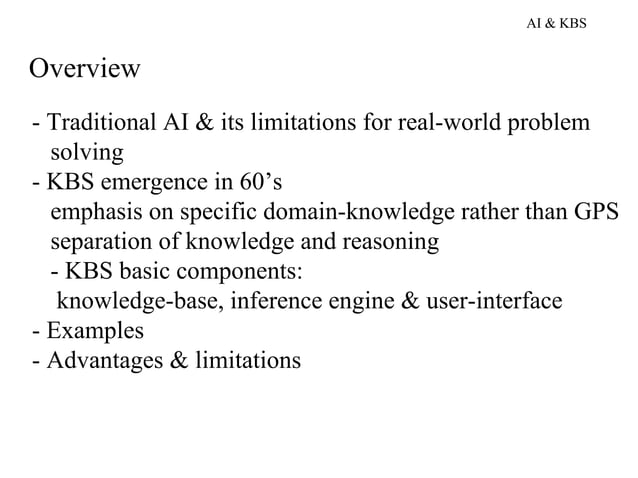 Knowledge-based Systems | PPT